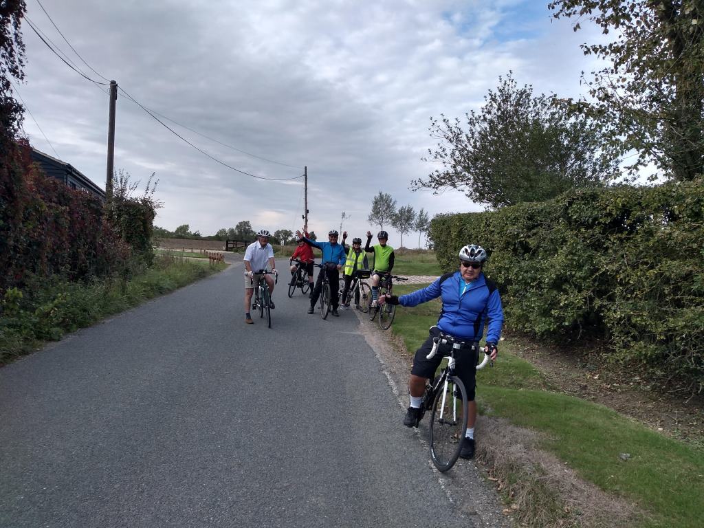 28th September. A ride between storms – The Windmill Cycle Club
